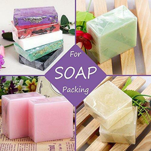 Shrink Wrap Bags 300 Pcs Bath Bomb Clear Heat Gift Wrappers For Diy ...