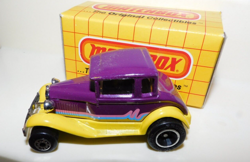 MATCHBOX YELLOW BOX #55 MODEL A HOT ROD | eBay