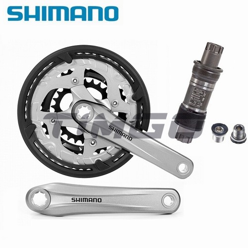 Shimano Alivio FC-T4010 Octalink Crankset MTB Bike 9Speed 48-36-26T ...