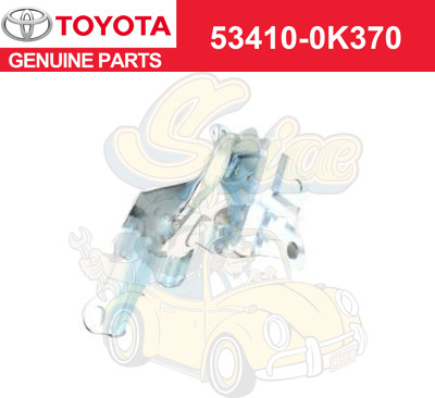 534100K370 COFANO ASSY CERNIERA ORIGINALE TOYOTA RH 53410-0K370 | eBay