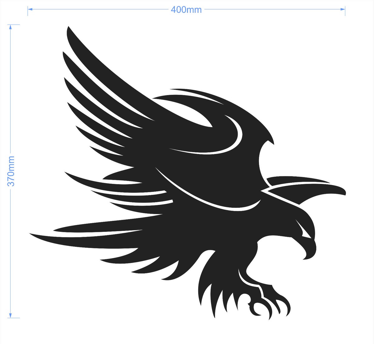 Eagle Decals Graphics Jeep Wrangler JL Eagle Flag Hood Decal Custom