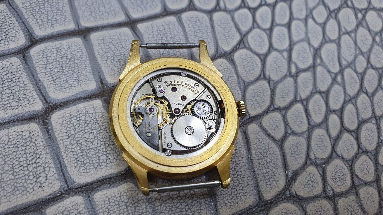 RARE WYLER VETTA WATCH INCAFLEX , OROLOGIO OVERSIZE CASSA 38MM COLOR ...