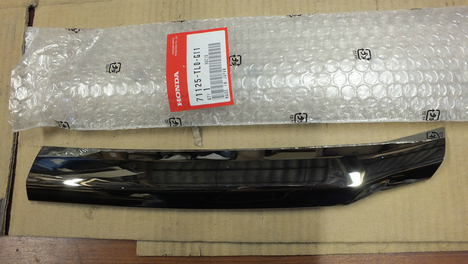New Genuine Honda Accord Front L/H N/S Grille trim bar 71125-TL0-G11 ...
