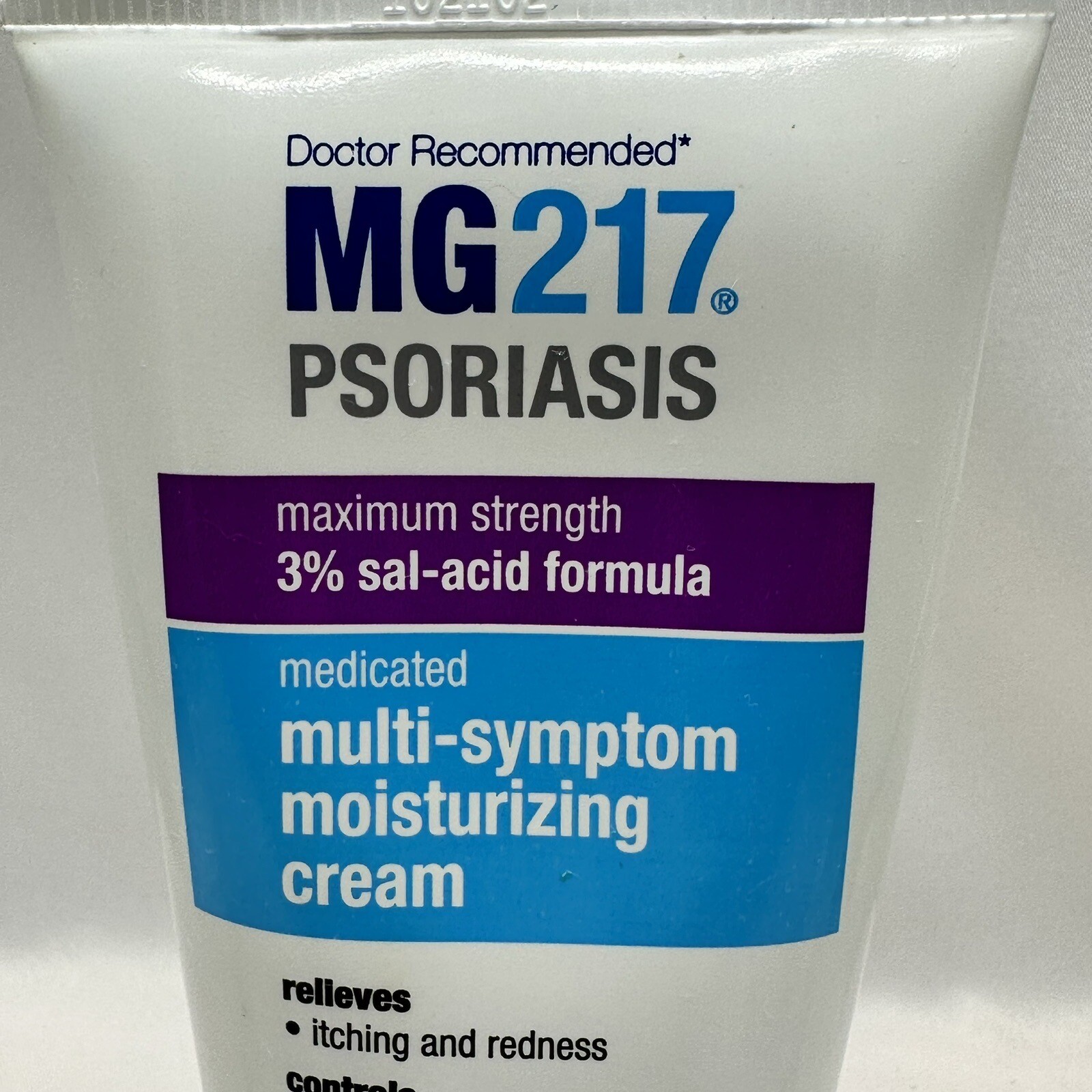 MG217 Medicated Moisturizing Psoriasis Cream with 3% Salicylic Acid, 3. ...