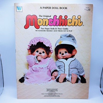 Vintage MONCHHICHI Paper Dolls Book Whitman 1982 Uncut #1983-42 | eBay