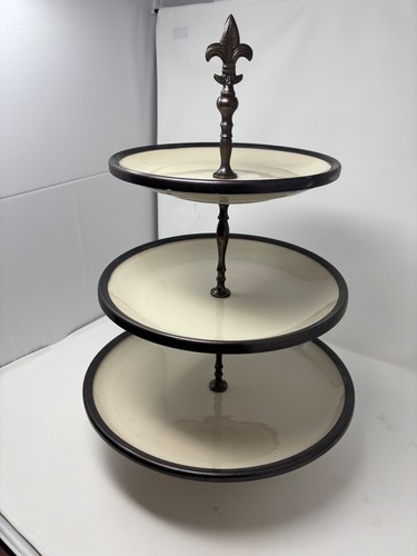 Vintage Desserts Pastry fruit Cupcake Cookies Faux Fake Food Tier ...