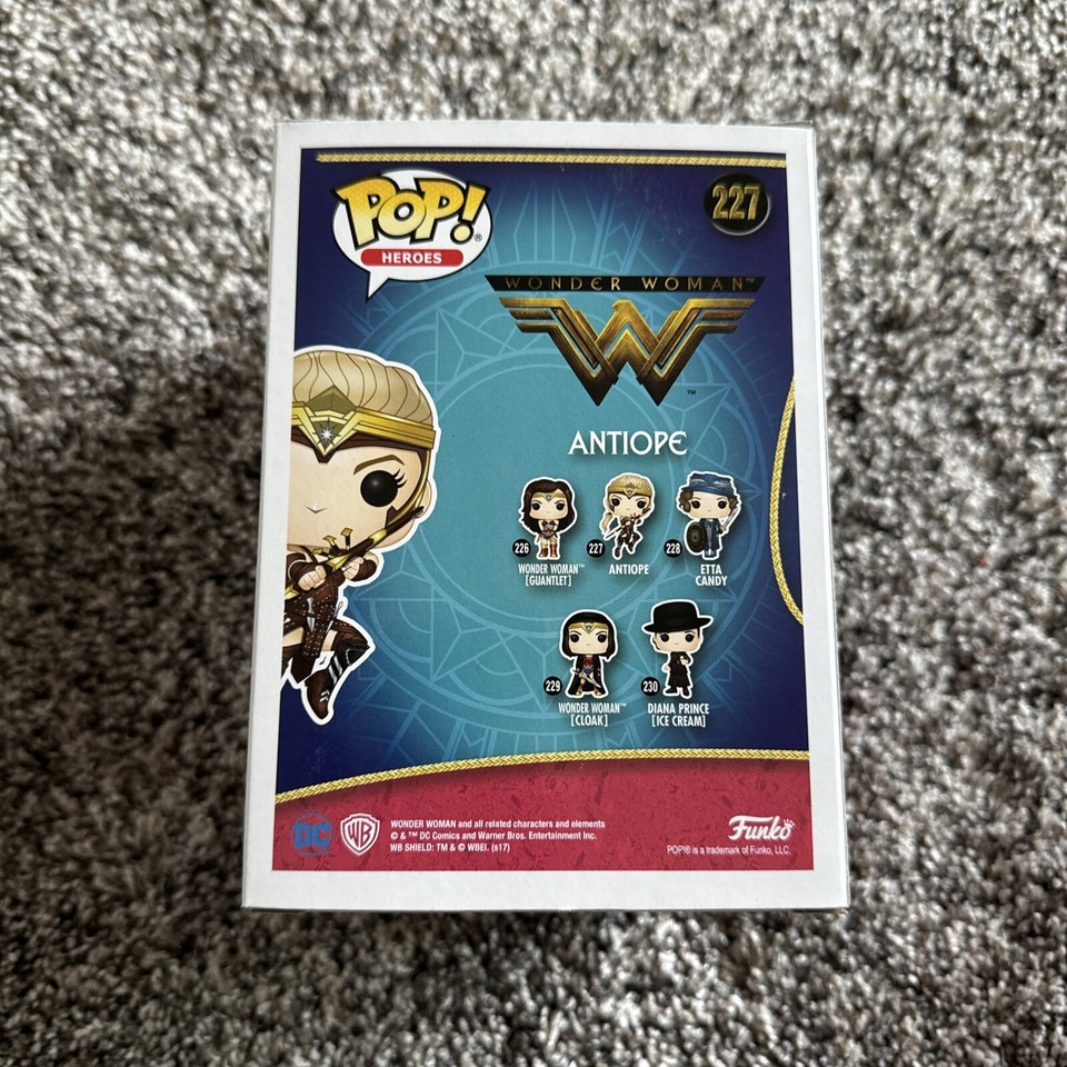 Funko Pop! Heroes DC Comics Wonder Woman Antiope #227 Collectible Vinyl ...