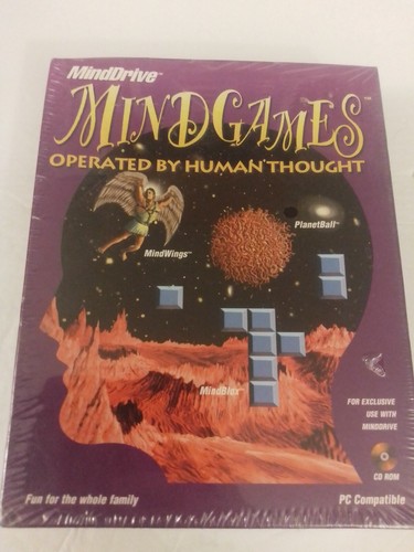 Mind Games CD-ROM For MindDrive Vintage Game Software Still Factory ...