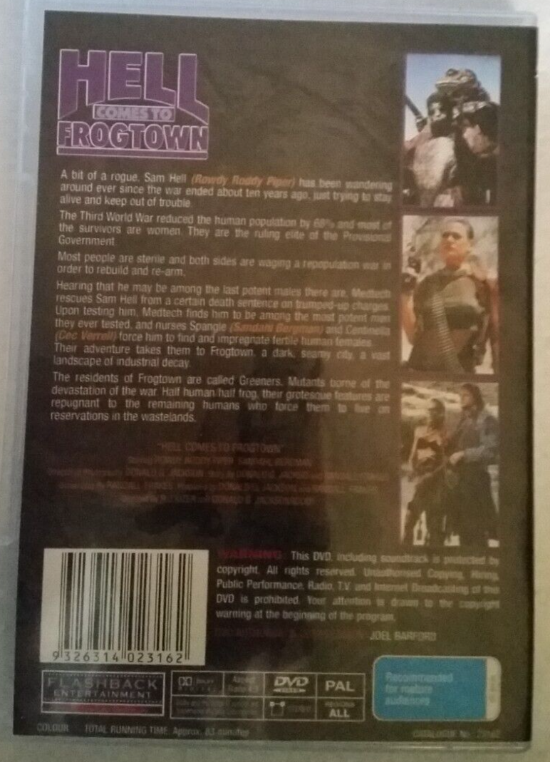 Hell Comes To Frogtown DVD | eBay
