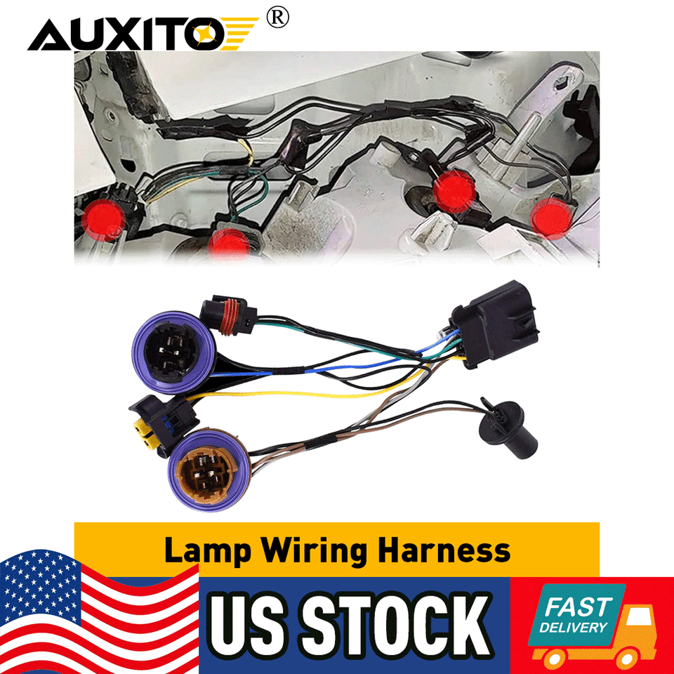 Headlight Wiring Harness 15950809 For 2007-2014 Chevy Tahoe Suburban ...