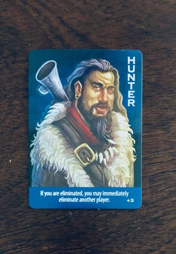 Ultimate Werewolf Hunter Character Card Official Extra/Replacement Game ...