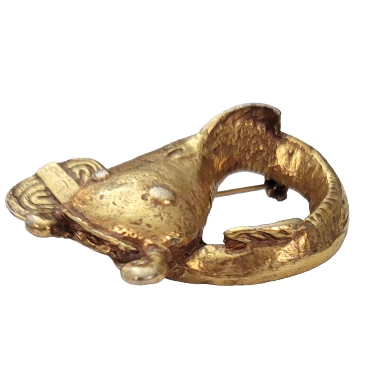 ALVA Studios Museum Replica Catfish Figural Pin Brooc… - Gem