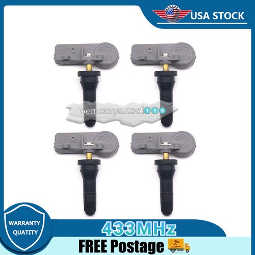 Set(4) TPMS Tire Pressure Sensor For Dodge Jeep Chrysler 68406537AA ...