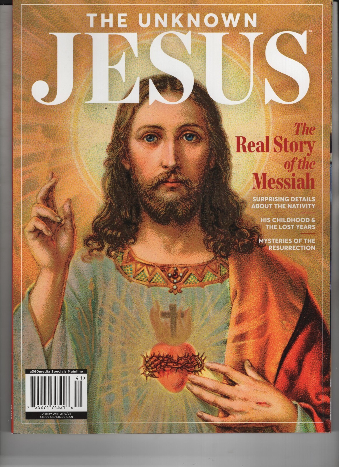 THE UNKNOWN JESUS A360 MEDIA MAGAZINE 2023 REAL STORY OF THE MESSIAH | eBay