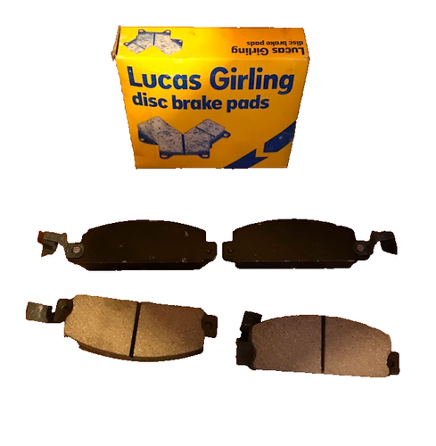 Lucas Girling Organic Front Brake Pads -# GP261 / M-7065-Z -Fits Chevy ...