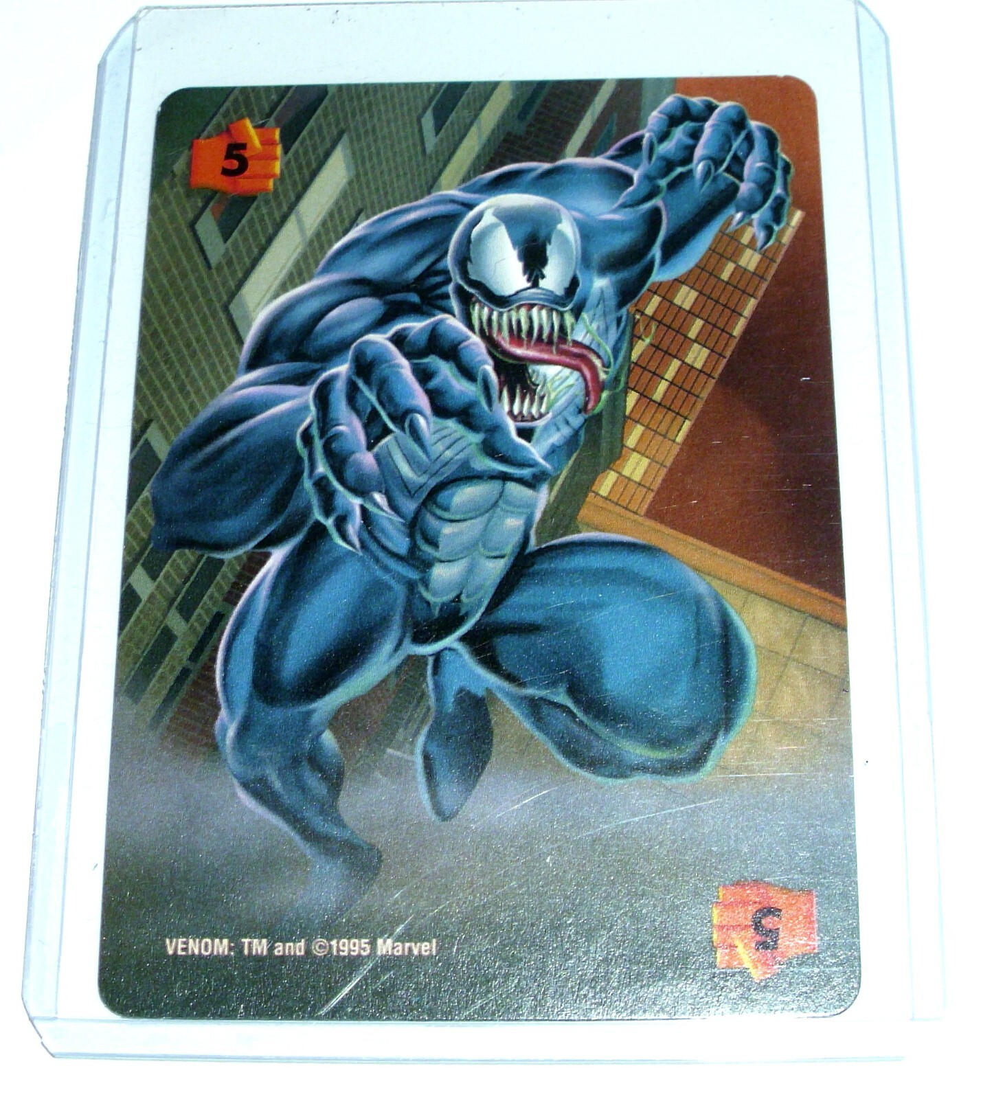 1995 Marvel Overpower Collectible Card Game Power Cards Venom # 5 | eBay