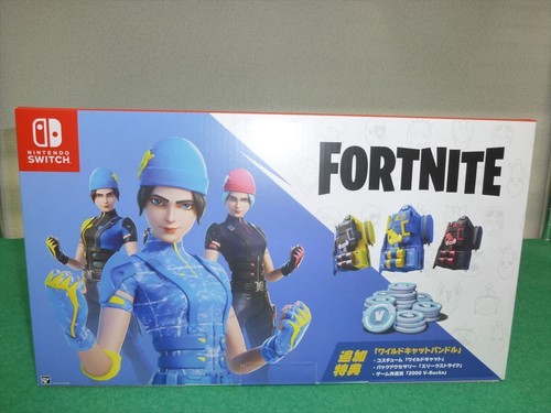 Nintendo Switch HAC-001(-01) Fortnite Wildcat Console Bundle Code NOT ...