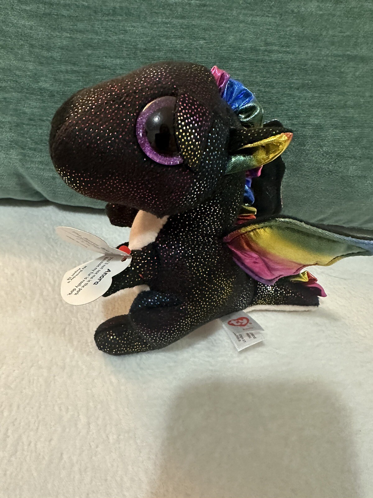TY Beanie Boos 6" ANORA the Dragon Plush Stuffed Animal Toy MWMTs Ty ...