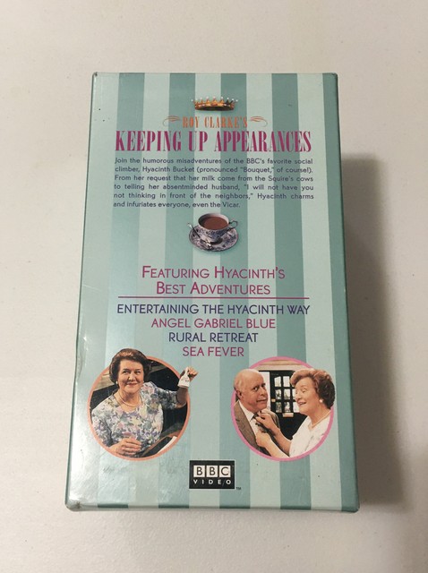 Keeping Up Appearances - Set III (VHS, 1999, 4-Tape Set) for sale ...