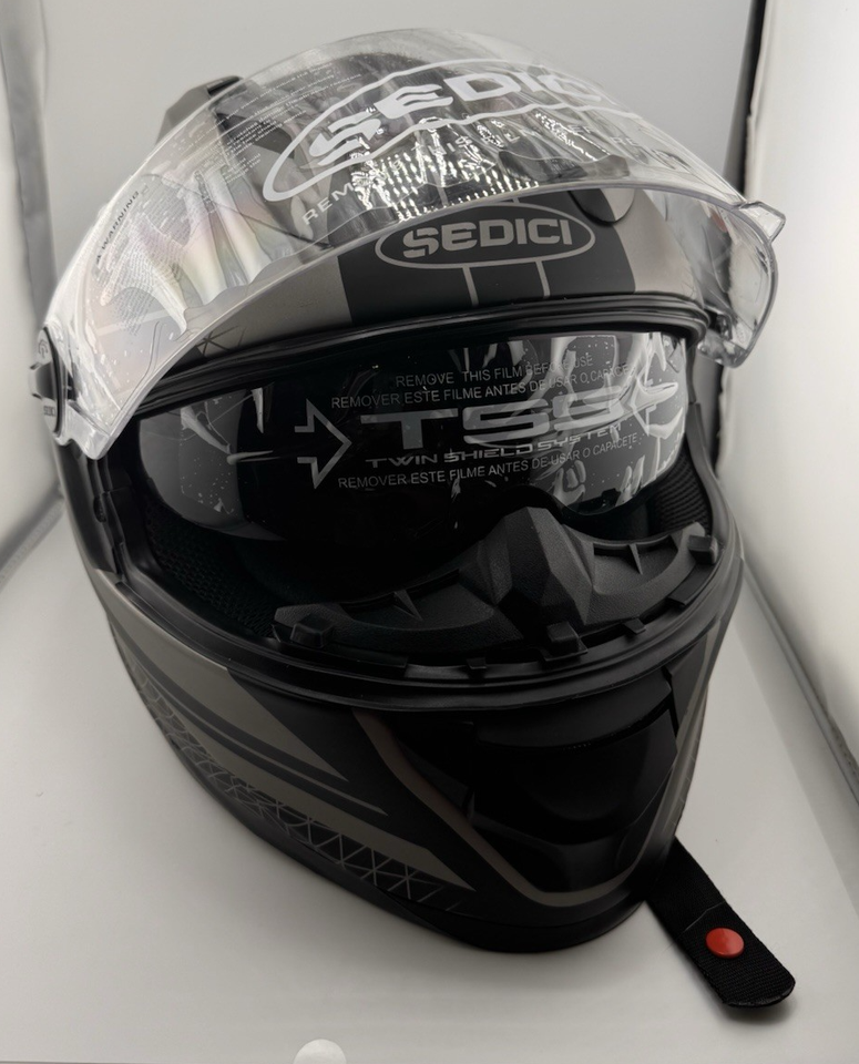 Sedici Strada 3 Helmet Grey Medium | eBay