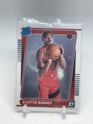 SCOTTIE BARNES RATED ROOKIE RC 2021-22 Donruss Optic Basketball #186 ...