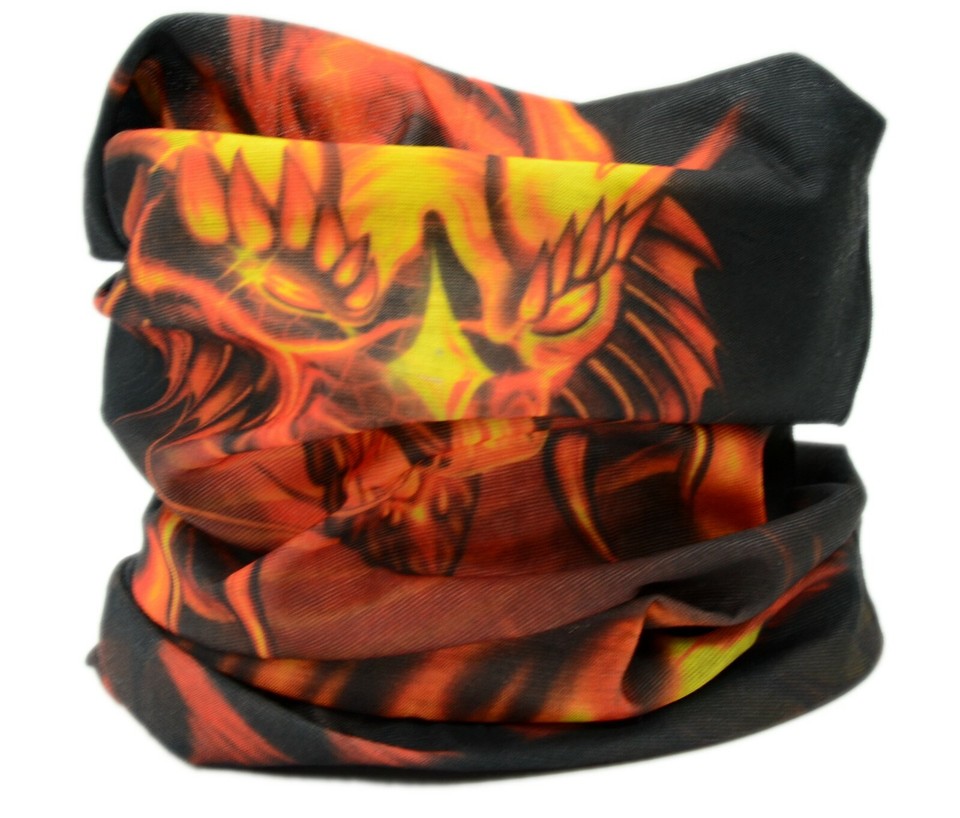 Full Function Face Cover Mask Neck Warmer Gaiter Snood Biker Balaclava ...