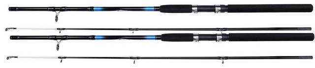 2 X Shakespeare Sea Fishing Boat Rods 7ft 20 / 30 LB Class for sale ...