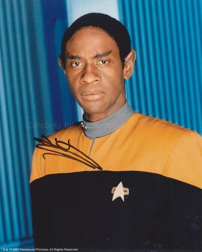 TIM RUSS as Lt. Tuvok - Star Trek: Voyager GENUINE SIGNED AUTOGRAPH | eBay