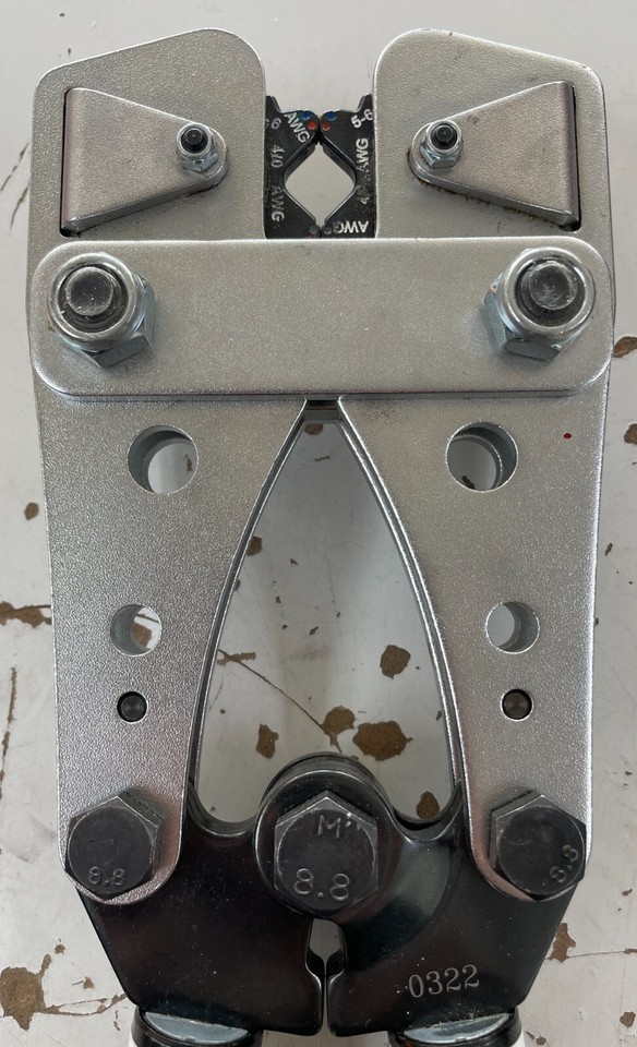 Burndy MRC840 Mechanical Crimper Rotatable Crimp Tool 8 4/0 AWG 26" | eBay