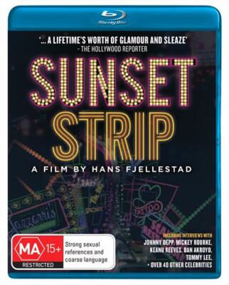 F5 BRAND NEW SEALED Sunset Strip - The Movie Hans Fjellestad (Blu-ray ...