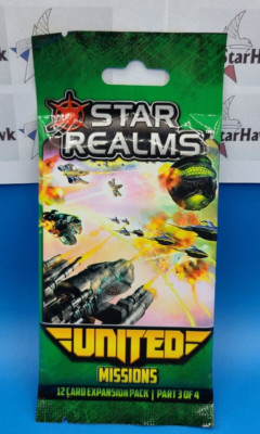Missions Expansion Pack Star Realms 12 Booster Set White Wizard Games ...