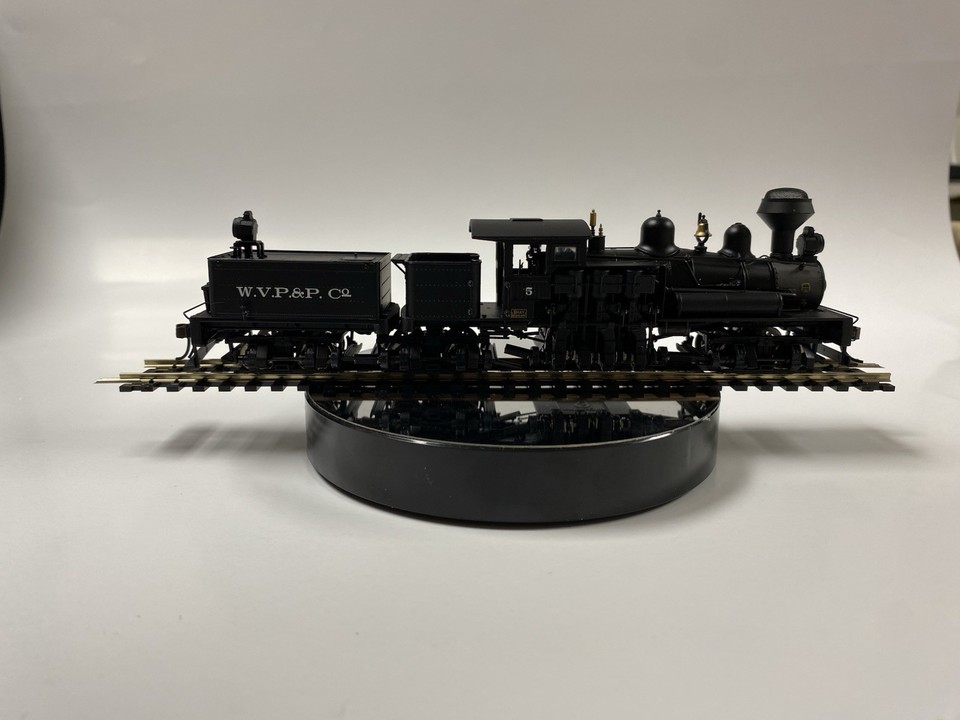 Ho Scale Bachmann Spectrum 3 Truck Shay W.V.P. & P. #5 | eBay