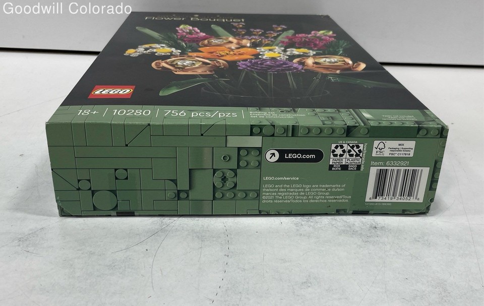 Botanical Collection Flower Bouquet Model #10280 Lego Set In Box | eBay
