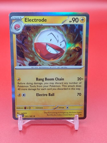 Pokemon ELECTRODE 101/165 - Pokemon 151 - Reverse Holo | eBay
