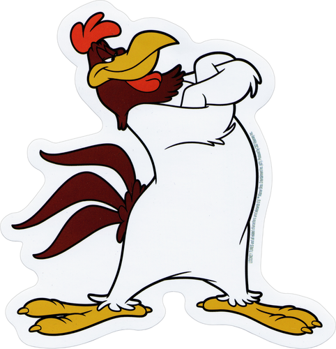 Sticker - Foghorn Leghorn Rooster Looney Tunes Classic Cartoon 5" Decal ...