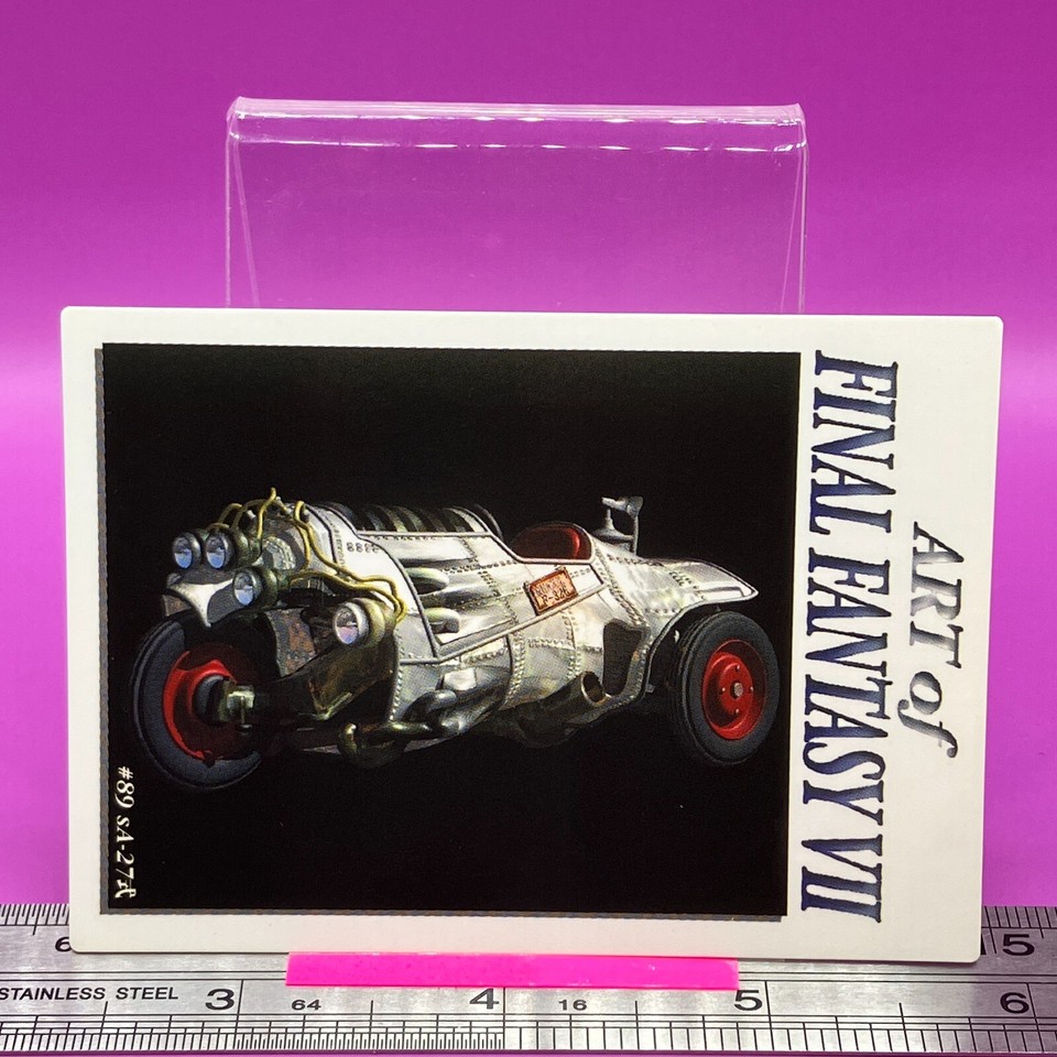 sA-27 #89 Final Fantasy 7 FFVII Carddass Masters TCG 1997 Japanese #629 ...