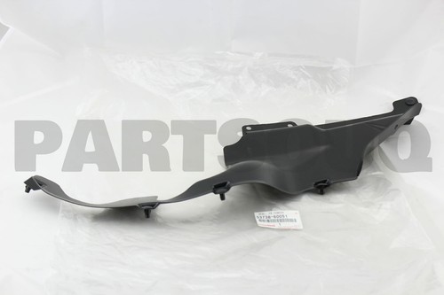 5373860051 Genuine Toyota SEAL, FRONT FENDER APRON TO FRAME, NO.2 RH ...