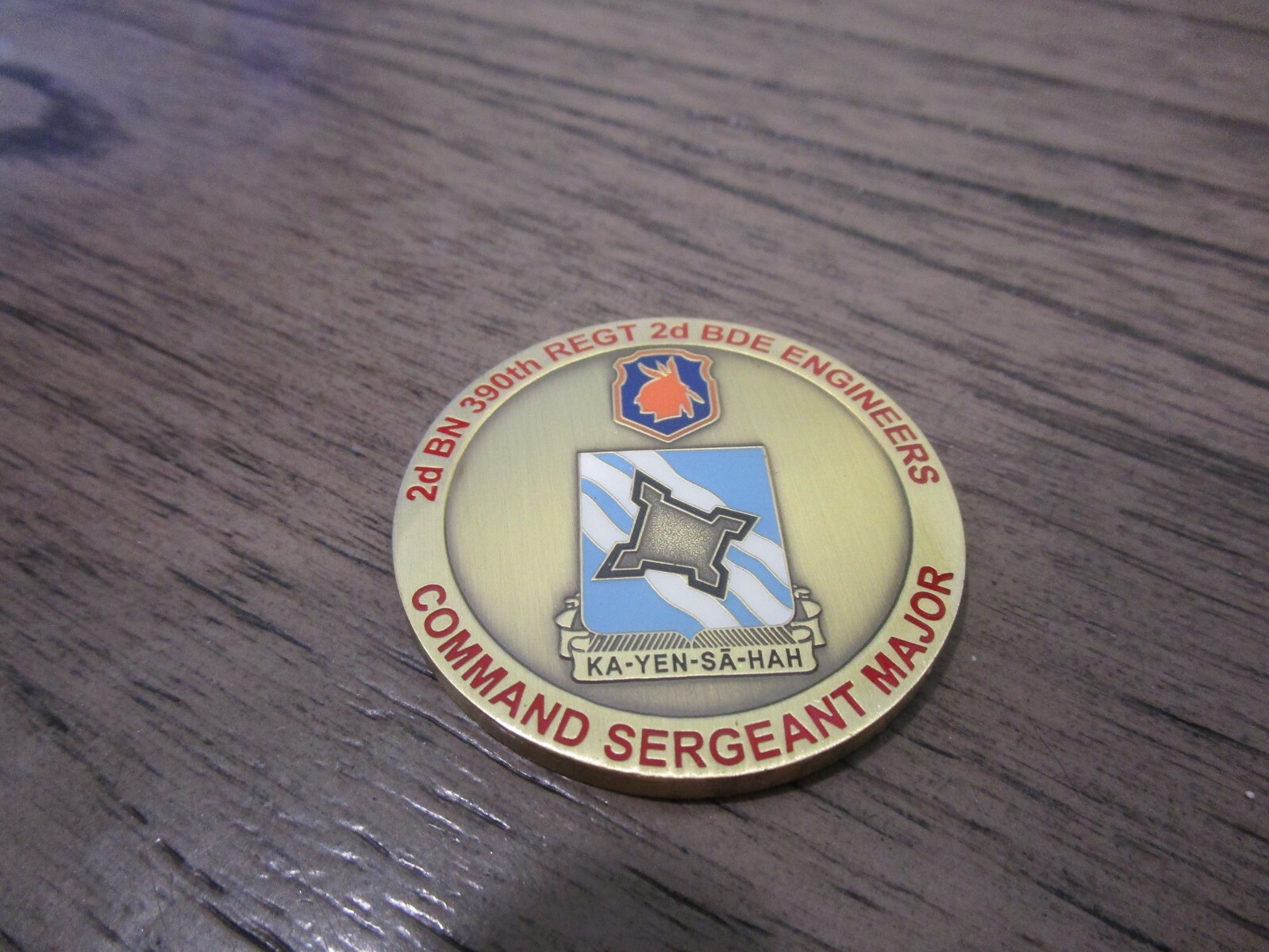 US Army 2nd Battalion 390th Infantry Regiment 2d Brigade CSM Challenge ...