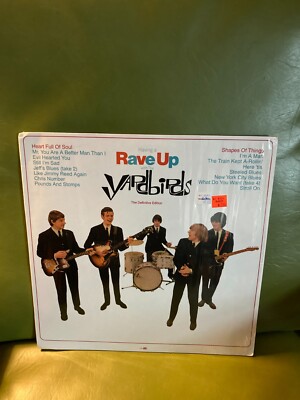 The Yardbirds - Having A Rave Up LP Vinyl Italy Still Sealed 1999 ...