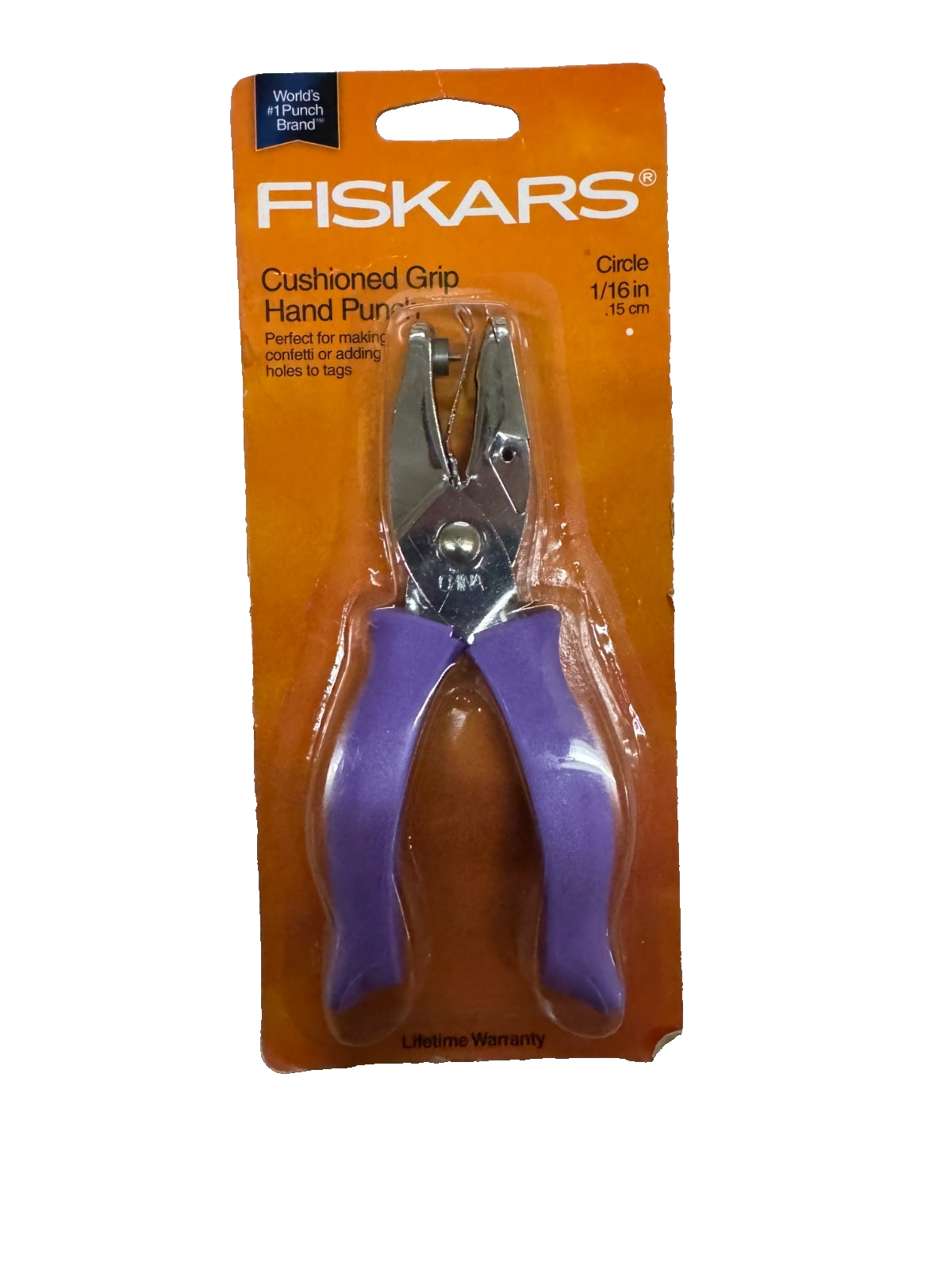Fiskars - 1/16 Inch Circle Hand Punch - Cushioned Grip - NEW | eBay