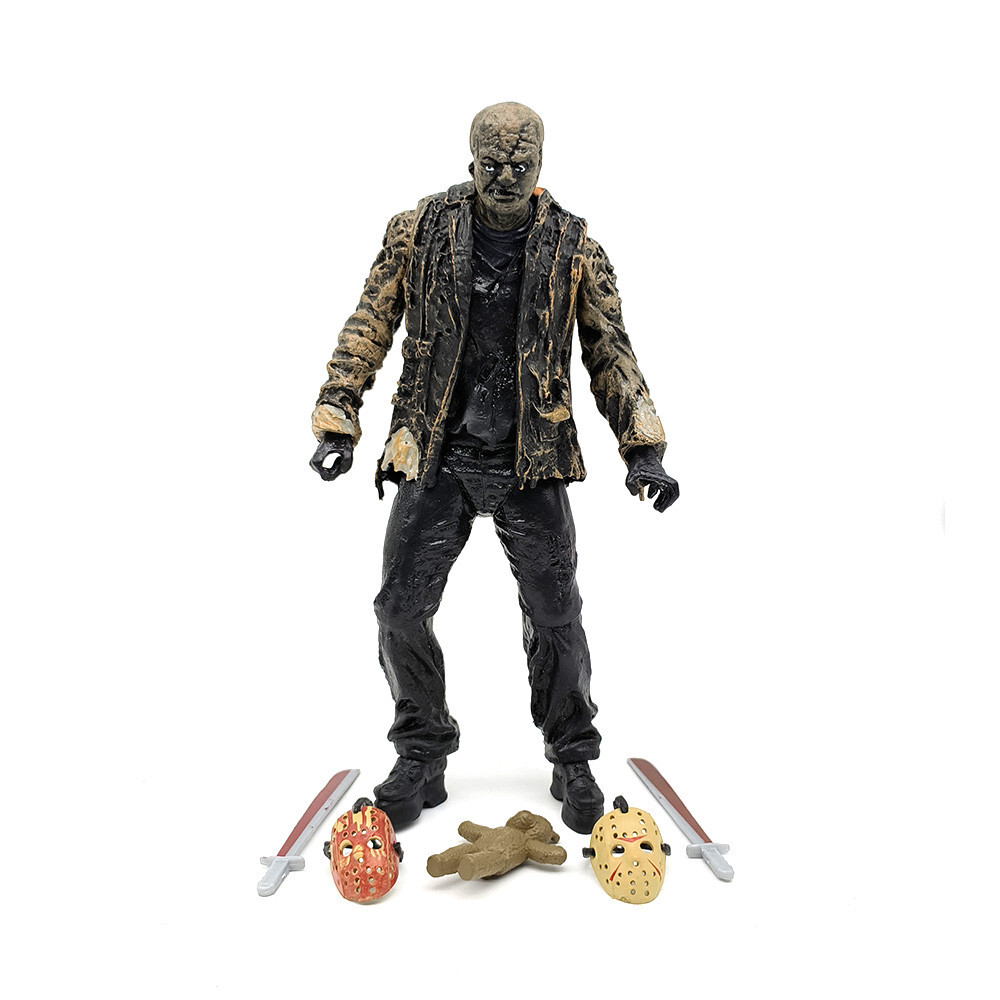 Friday The 13th Movie Jason Voorhees Figure 6.3in Horror Collect Model ...