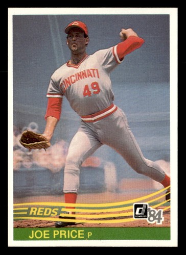 Joe Price 1984 Donruss Card #506 Cincinnati Reds | eBay
