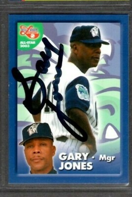2003 Grandstand #11 Gary Jones Fort Wayne Wizards Card Signed Autograph ...