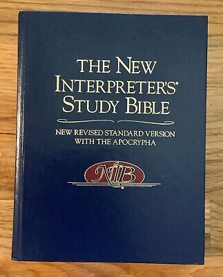 The New Interpreter's Study Bible New Revised Standard Version W ...