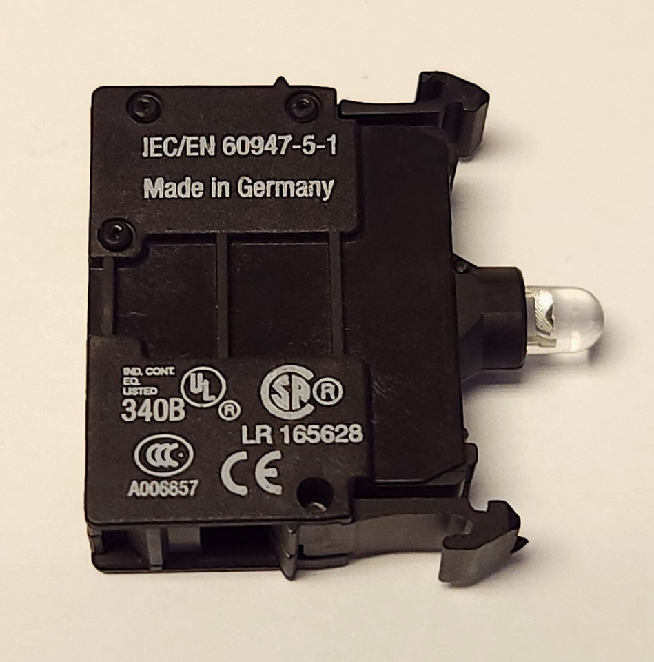 EATON MOELLER M22 LED R 12-30 VDC RED LED PILOT LIGHT LAMP MODULE M22 ...