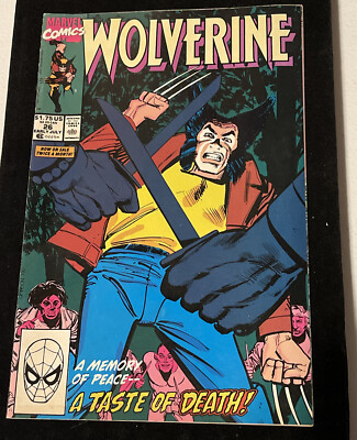 🔥Rare Wolverine Marvel Comic Memory of Peace Vintage! | eBay