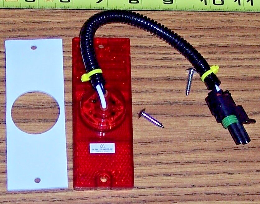 RED LED MARKER LIGHT~ REPLACES DIALIGHT 45 SERIES ~ RV GILLIG COACH 51 ...