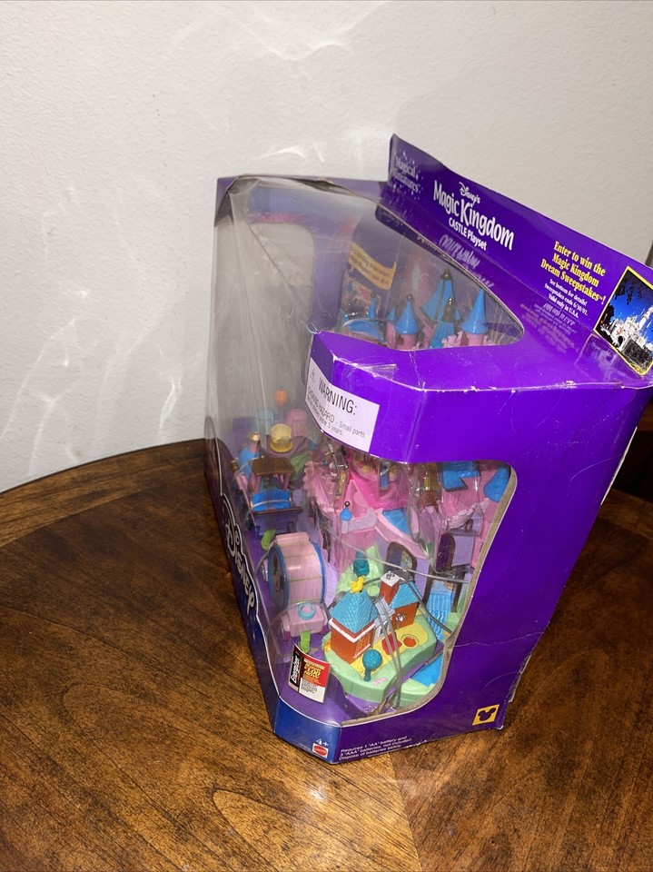NEW 2000 MATTEL DISNEY'S MAGIC KINGDOM CASTLE MAGICAL MINIATURES ...