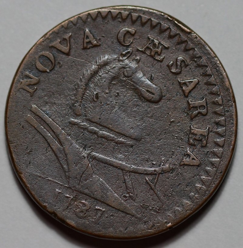 1787 New Jersey Colonial Copper Coin | eBay