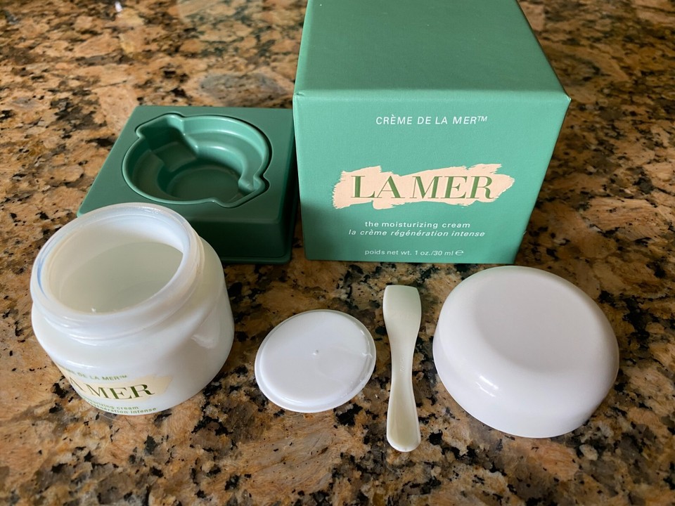 La Mer Creme De La Mer The Moisturizing Cream 1 OZ EMPTY JAR A98 | eBay
